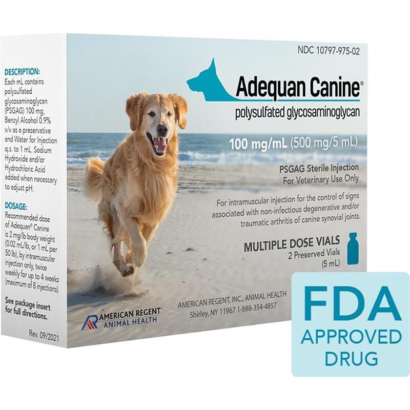 Adequan Canine Injection Vial for Dogs | Farm & Fleet Rx Pet Pharmacy